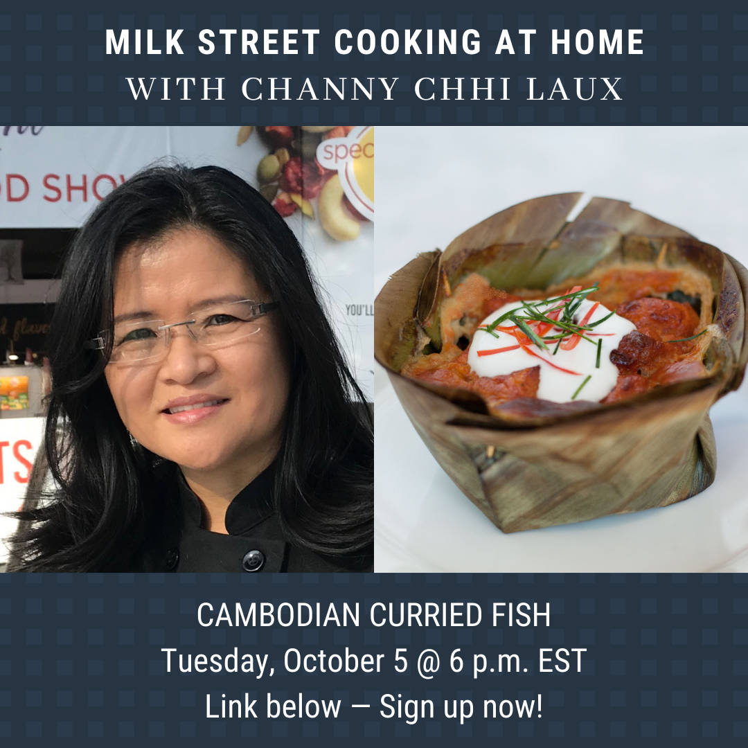 Cambodian Curried Fish with chef Channy - Angkor Chef