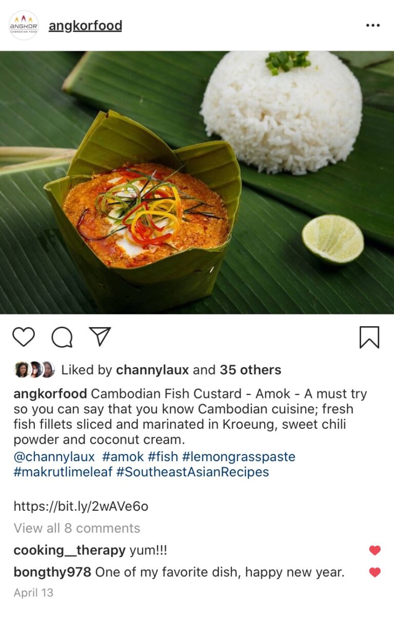 INSTAGRAM Discount Offer - Angkor Chef