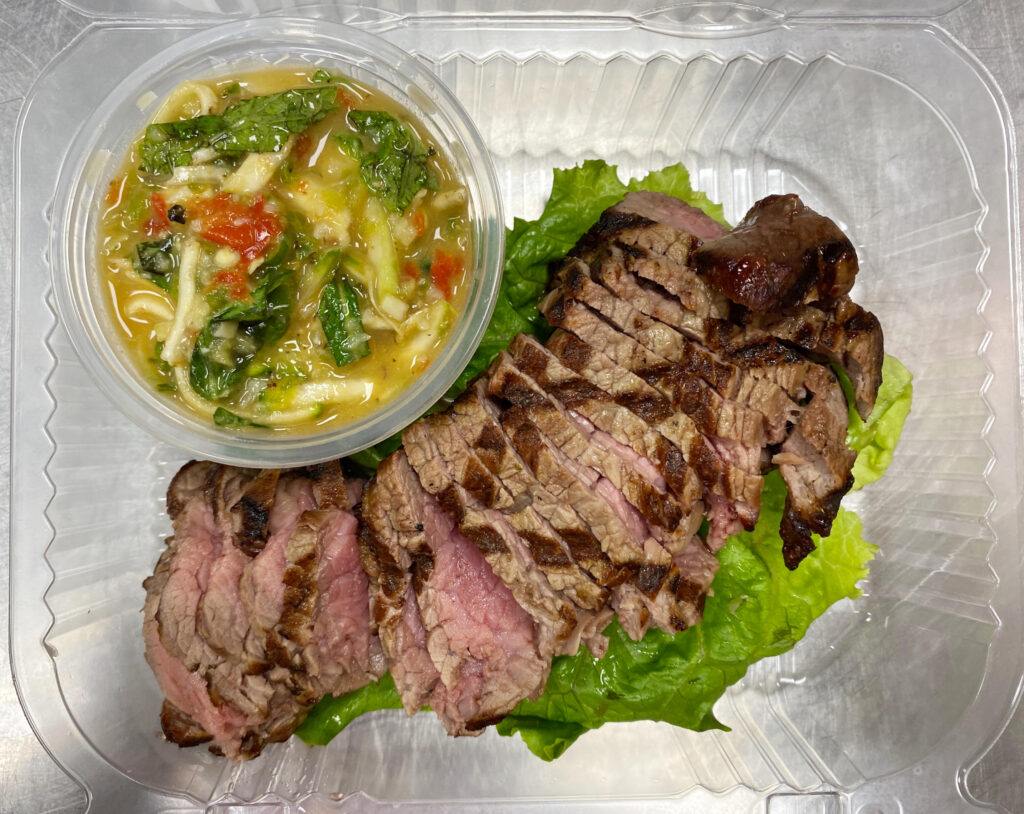 Tuk Prahok Steak - Angkor Chef